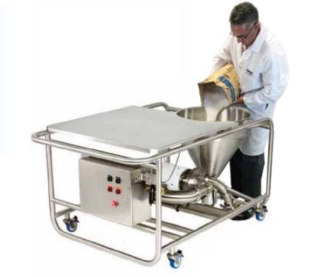 Hygienic PIC Ergonomic Atmospheric Powder Induction Technology - Admix